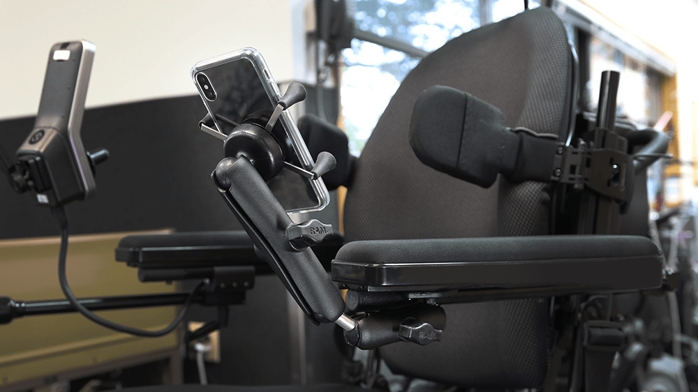 Mount of the Month: Wheelchair Mounts for Seat and Armrest Tracks ...